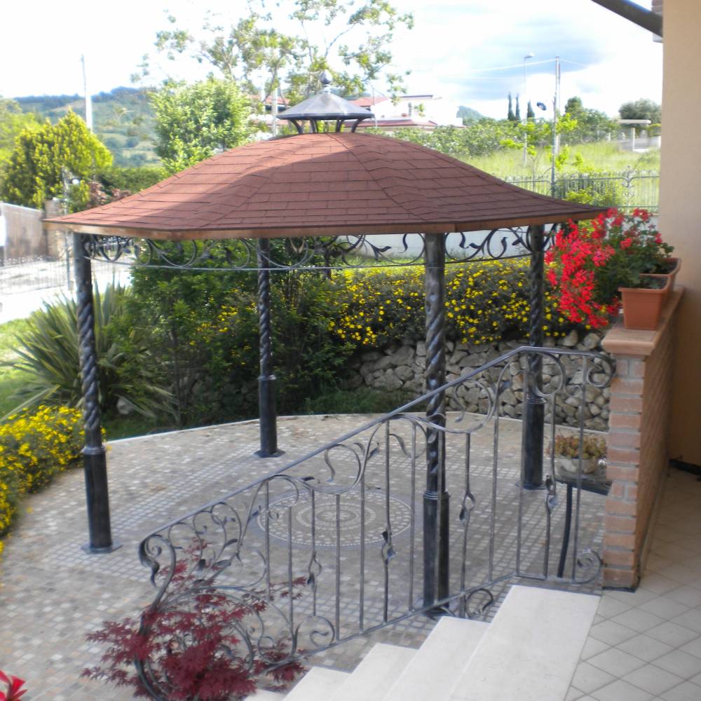 Wrought Iron Shade Structures